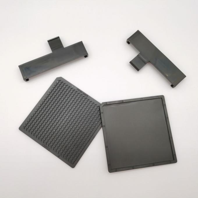 PC Waffle Pack Chip Trays สำหรับอุตสาหกรรมออปโตอิเล็กทรอนิกส์ที่โหลดแล้ว