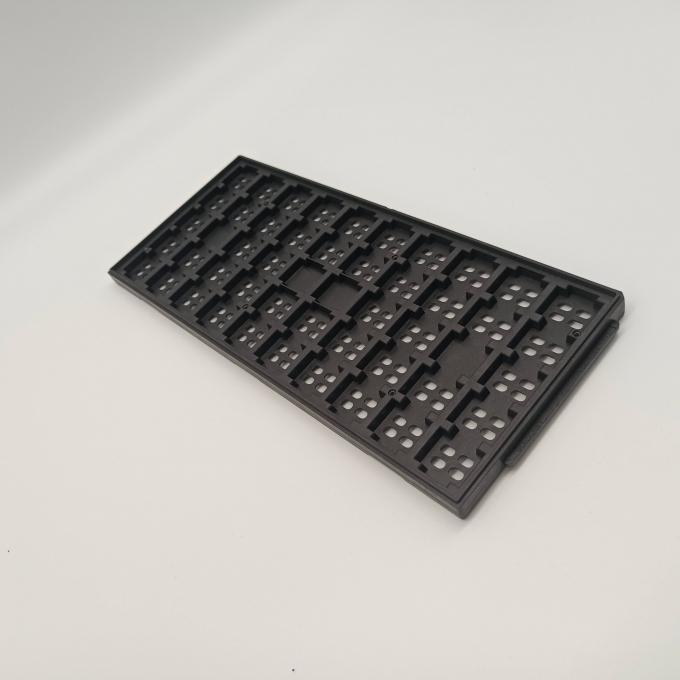 JEDEC Outline วัสดุ MPPO ถาดเมทริกซ์ BGA พร้อมการออกแบบพ็อกเก็ตมาตรฐาน